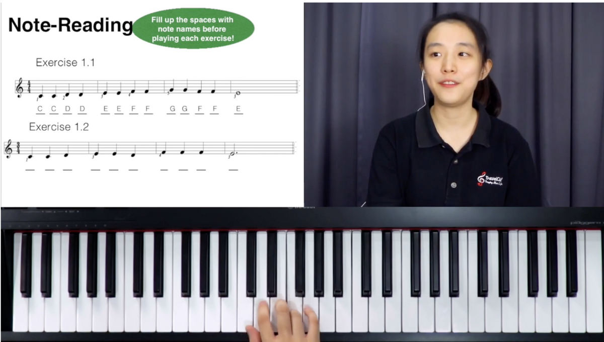 Keyboard Tutorial 3A – TravelClef Online Music Store